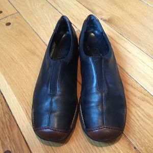 Rieker | Shoes | Rieker Antistress Black Leather Loafers | Poshmark